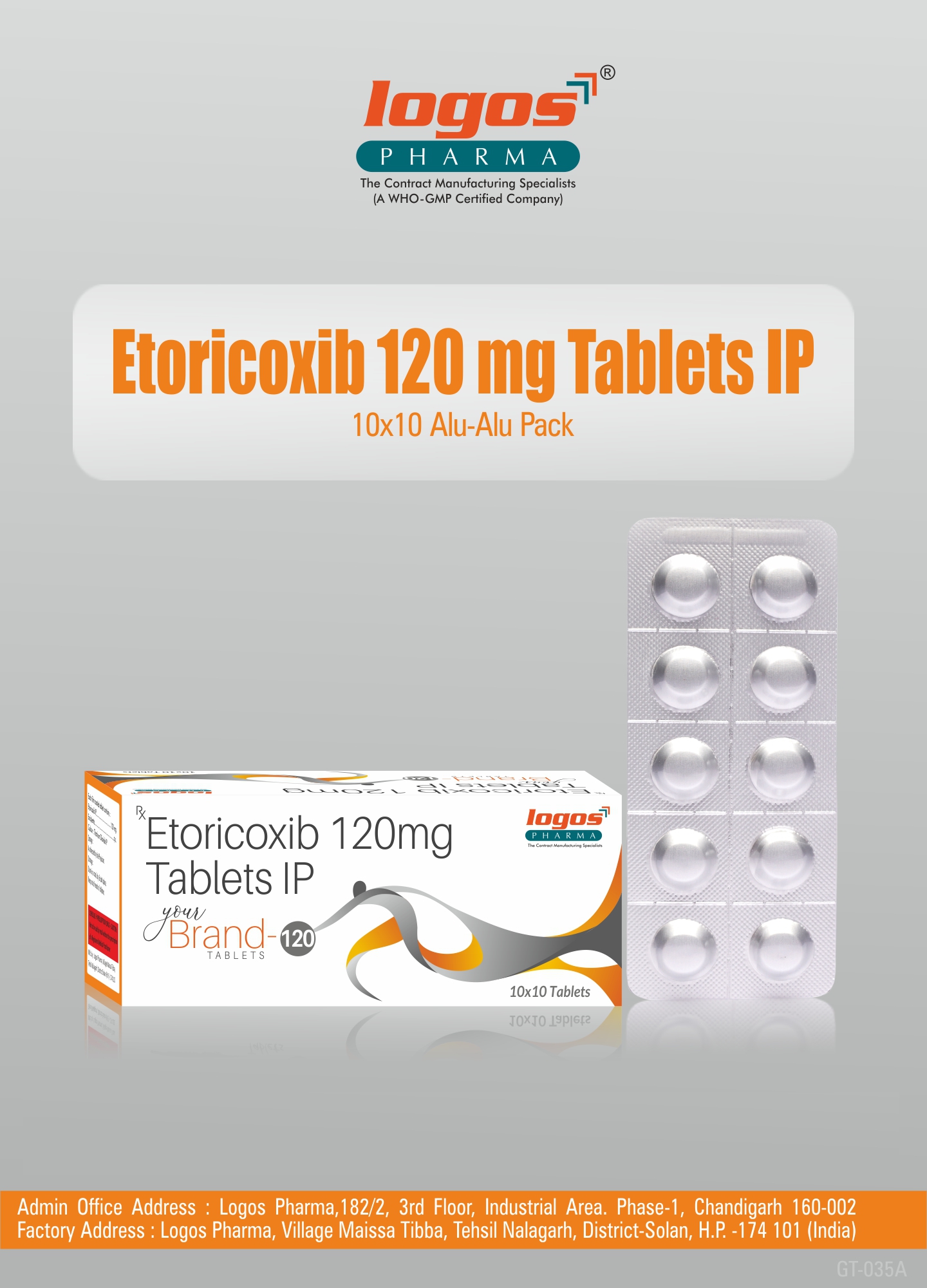 Etoricoxib 60 /90 /120 mg Tablet – Logos Pharma