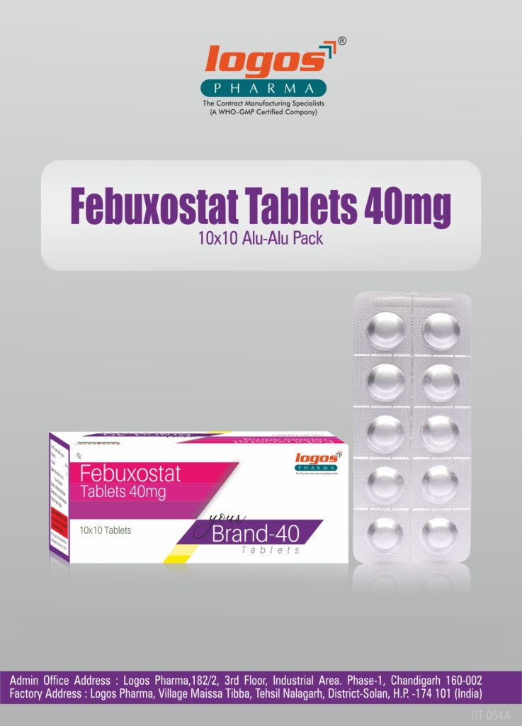 Febuxostat 40 / 80 mg Tablet – Logos Pharma