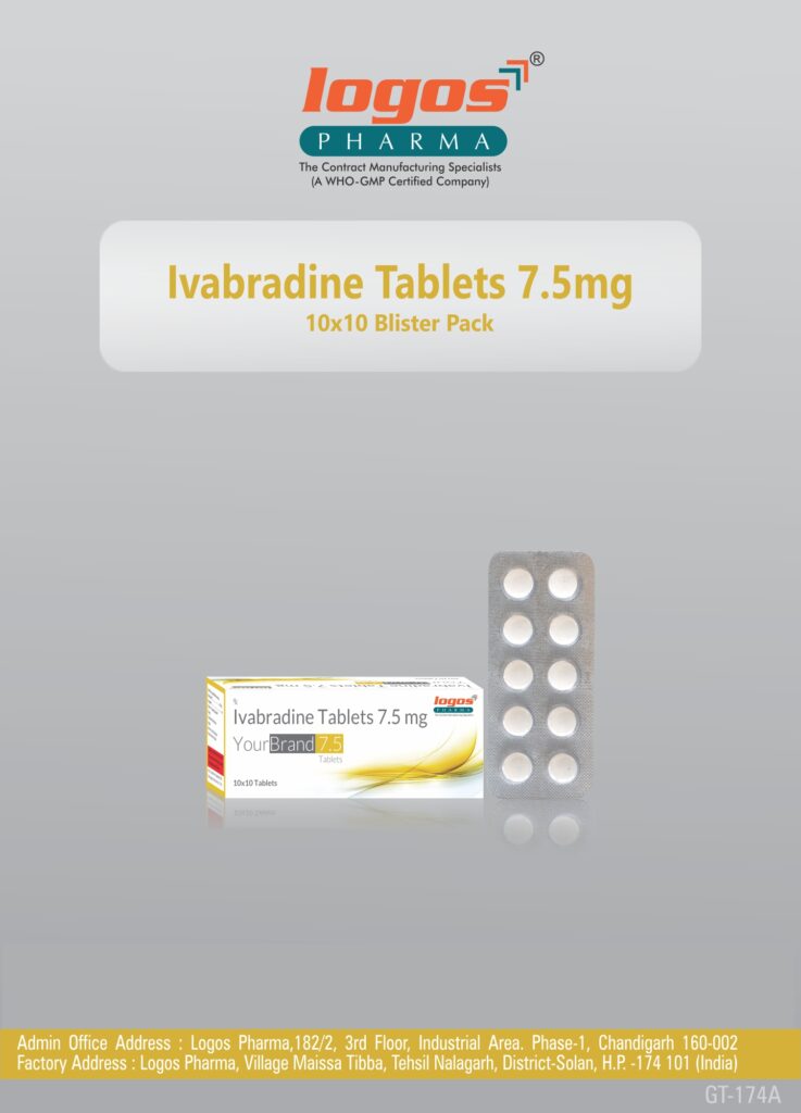 Ivabradine HCl eq to Ivabradine 5 / 7.5 mg Tablet – Logos Pharma