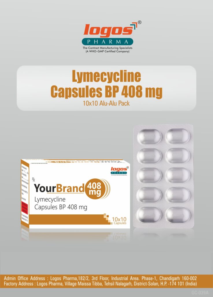 Lymecycline 408 mg eq to Tetracycyline 300 mg Capsule – Logos Pharma
