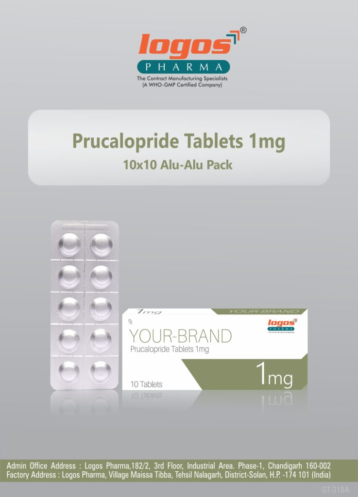 Prucalopride Succinate 1 / 2 mg Tablet – Logos Pharma