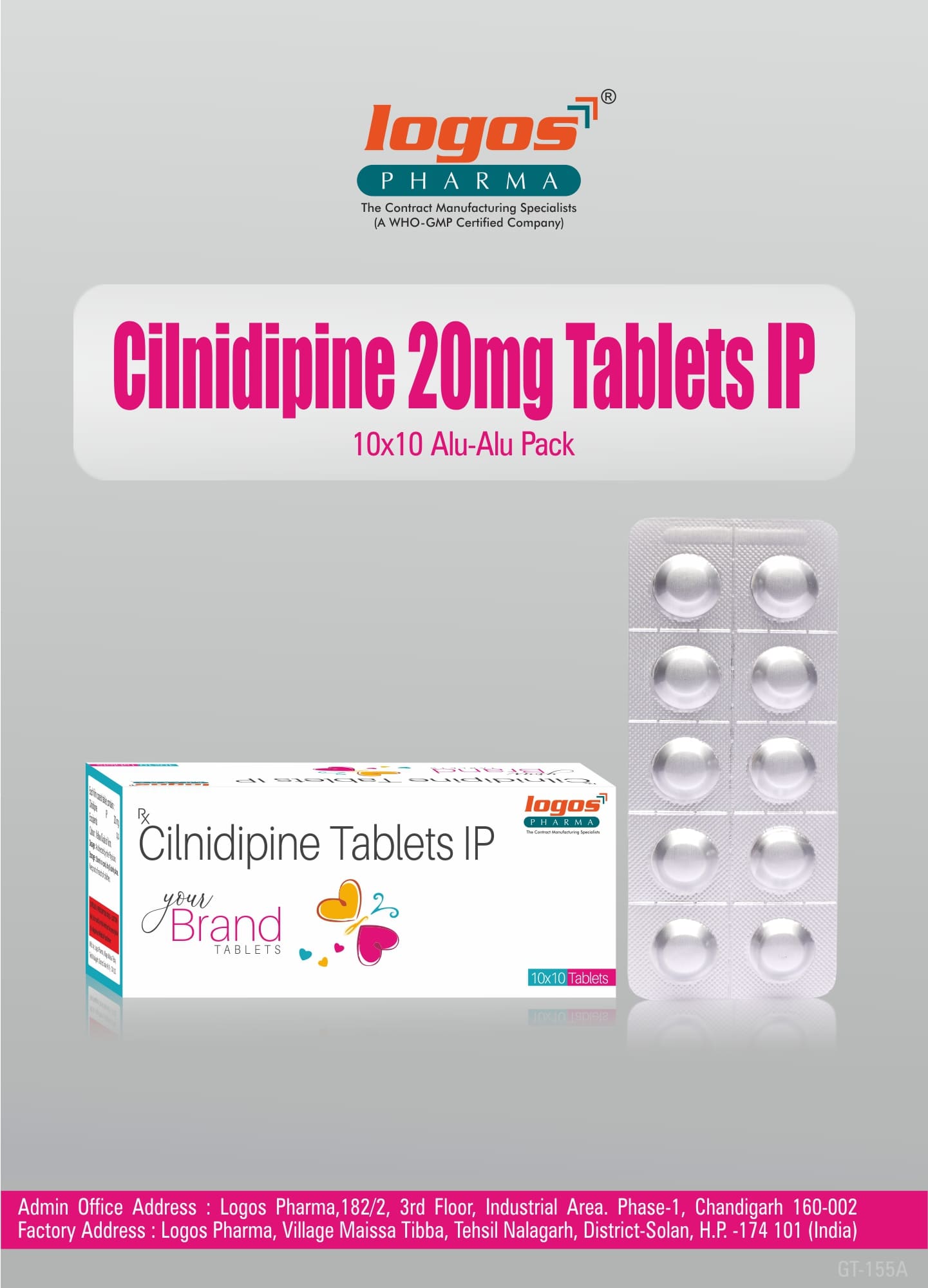 cilinidipine 5/10/20 mg – Logos Pharma